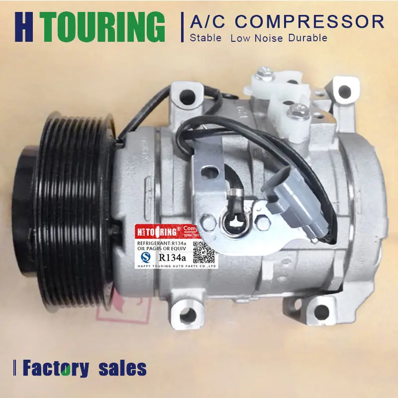 10S20C A/C AC Compressor For 2007-2014 Toyota Tundra V8 5.7L / 10-14 ...