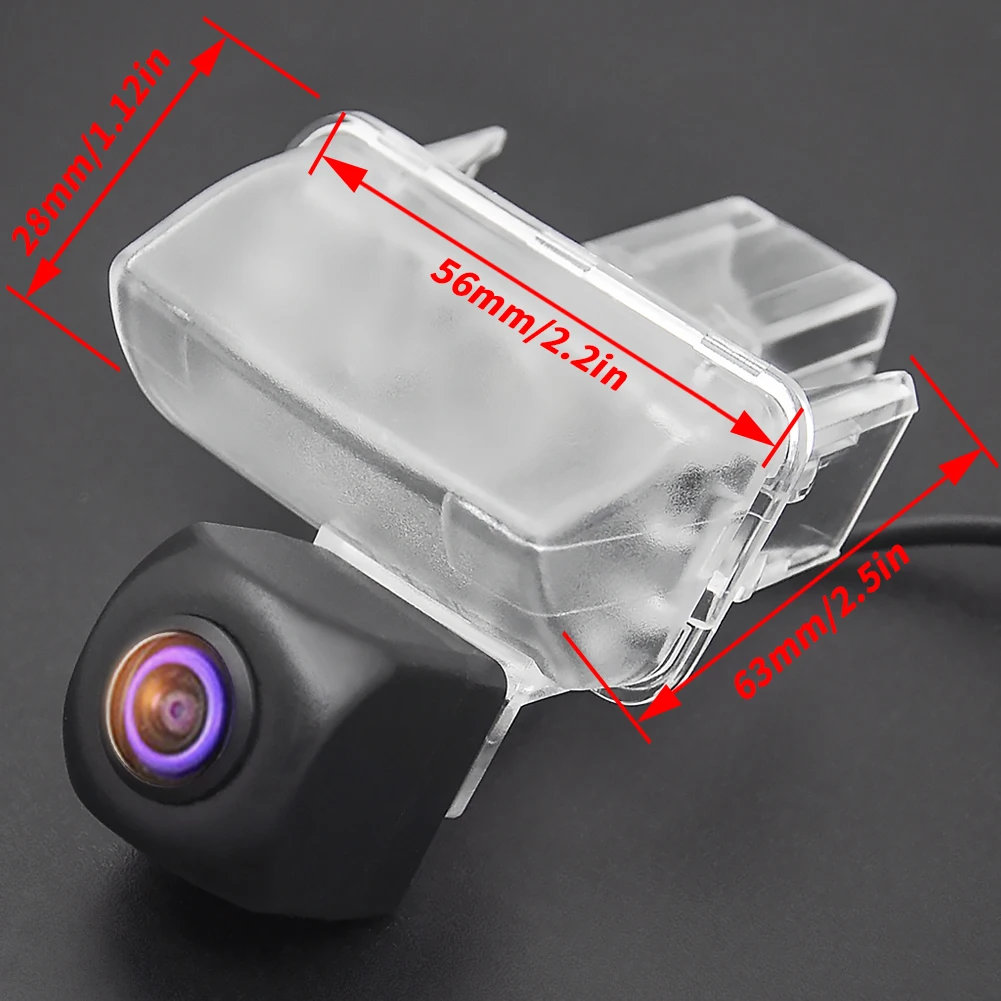 1280*720 Fisheye Car Parking Camera For Toyota Auris hatchback E150 ...