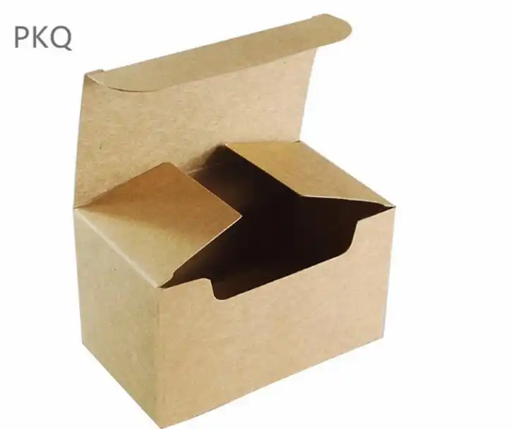 small kraft brown paper boxes recycled kraft paper gift boxes - 动态图库网