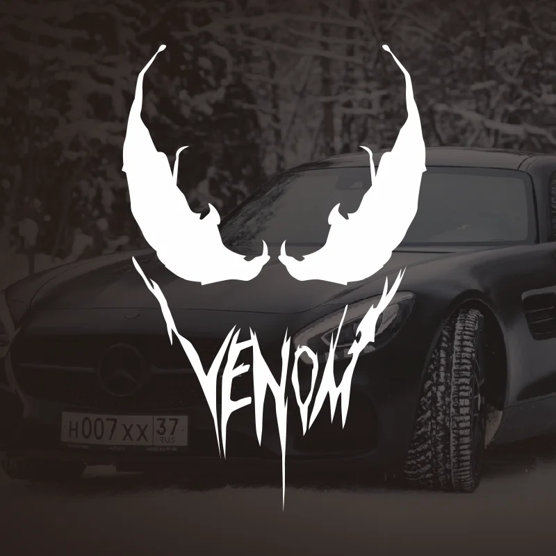 Venom Vinyl Car Decal Stickers, Labels & Tags Bumper Stickers Paper ...