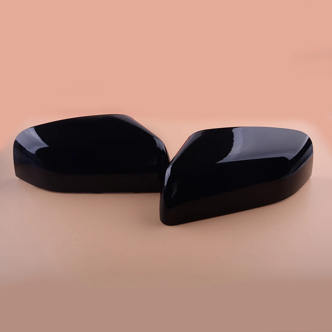 1 Pair Car Side Wing Mirror Cover Cap Fit For Land Rover LR2 LR4 Range ...
