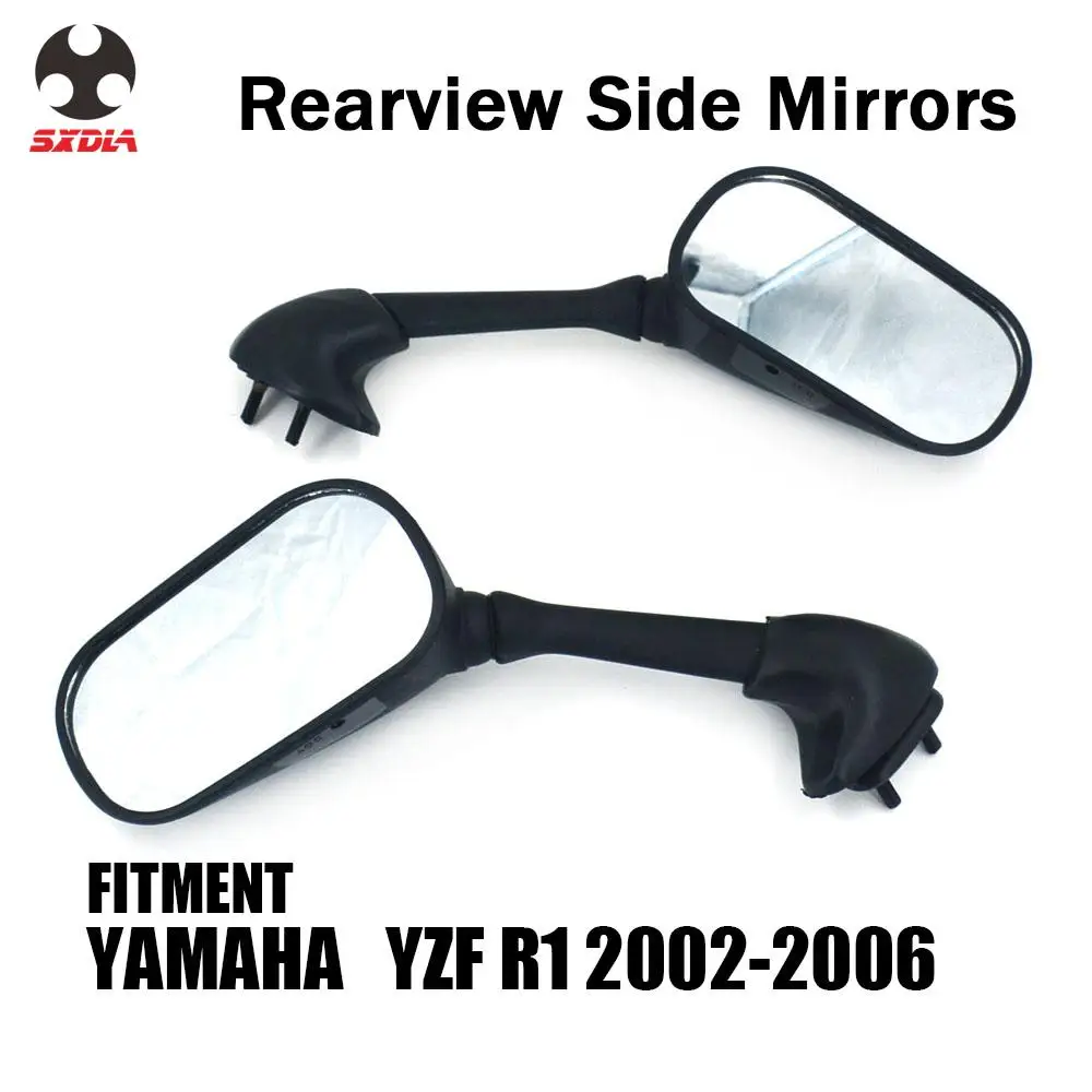 Motorcycle-Rear-Side-Rearview-Mirror-Rear-View-For-YAMAHA-YZF-R1-YZFR1 ...