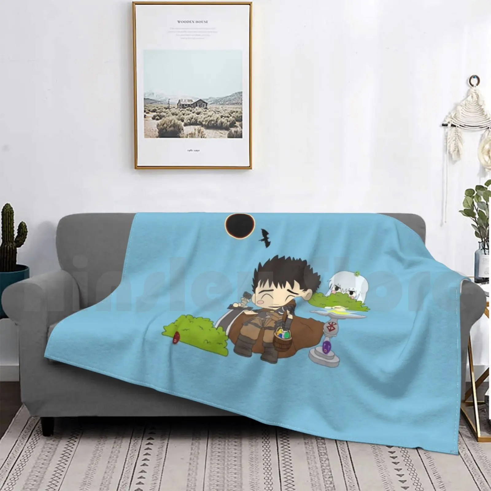 A-Berserk-Egg-Hunt-Blanket-Fashion-Custom-Berserk-Anime-Manga-Guts ...
