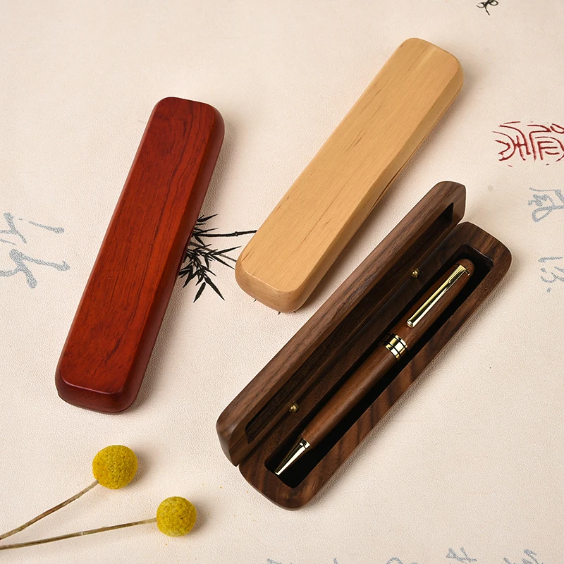 Natural-wooden-pen-box-Rosewood-series-customizable-LOGO-luxury ...