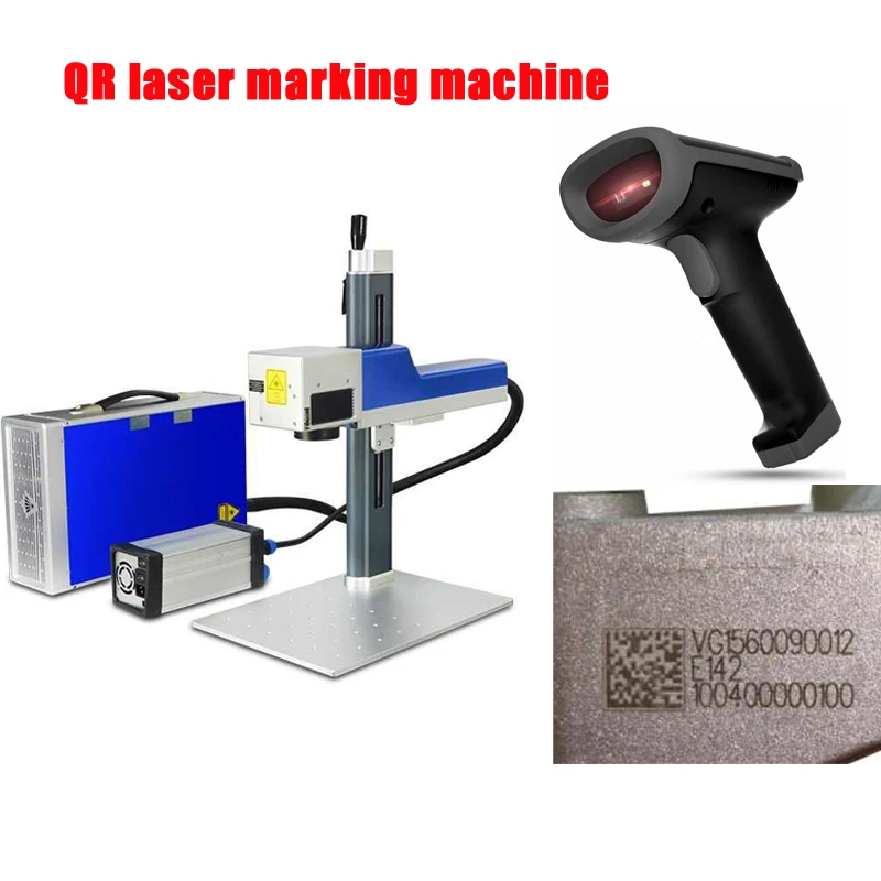 Qr-Code-Marking-On-Stainless-Steel-20W-Fiber-Laser-Marking-Machine-Eartag-Printer-Laser-Marking ...