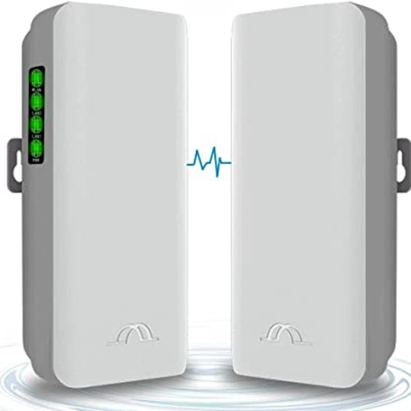 2PCS-5-8G-Wireless-Bridge-PTMP-WiFi-PTP-Point-to-Point-Access-Outdoor ...