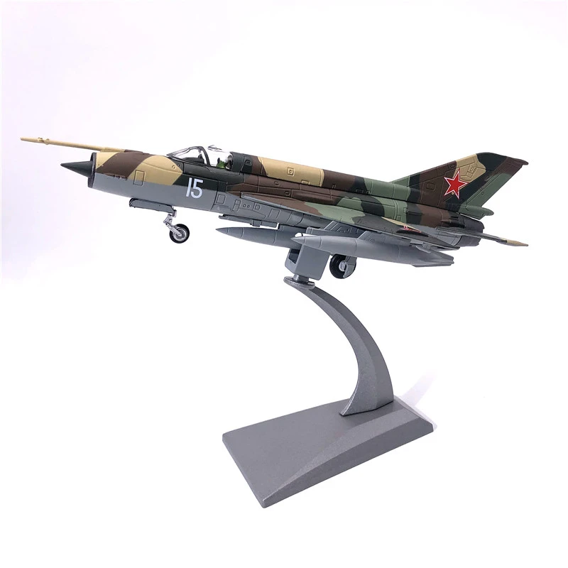 Aircraft Plane Model Former Soviet Air Force Fighter Mig-21 Airplane ...