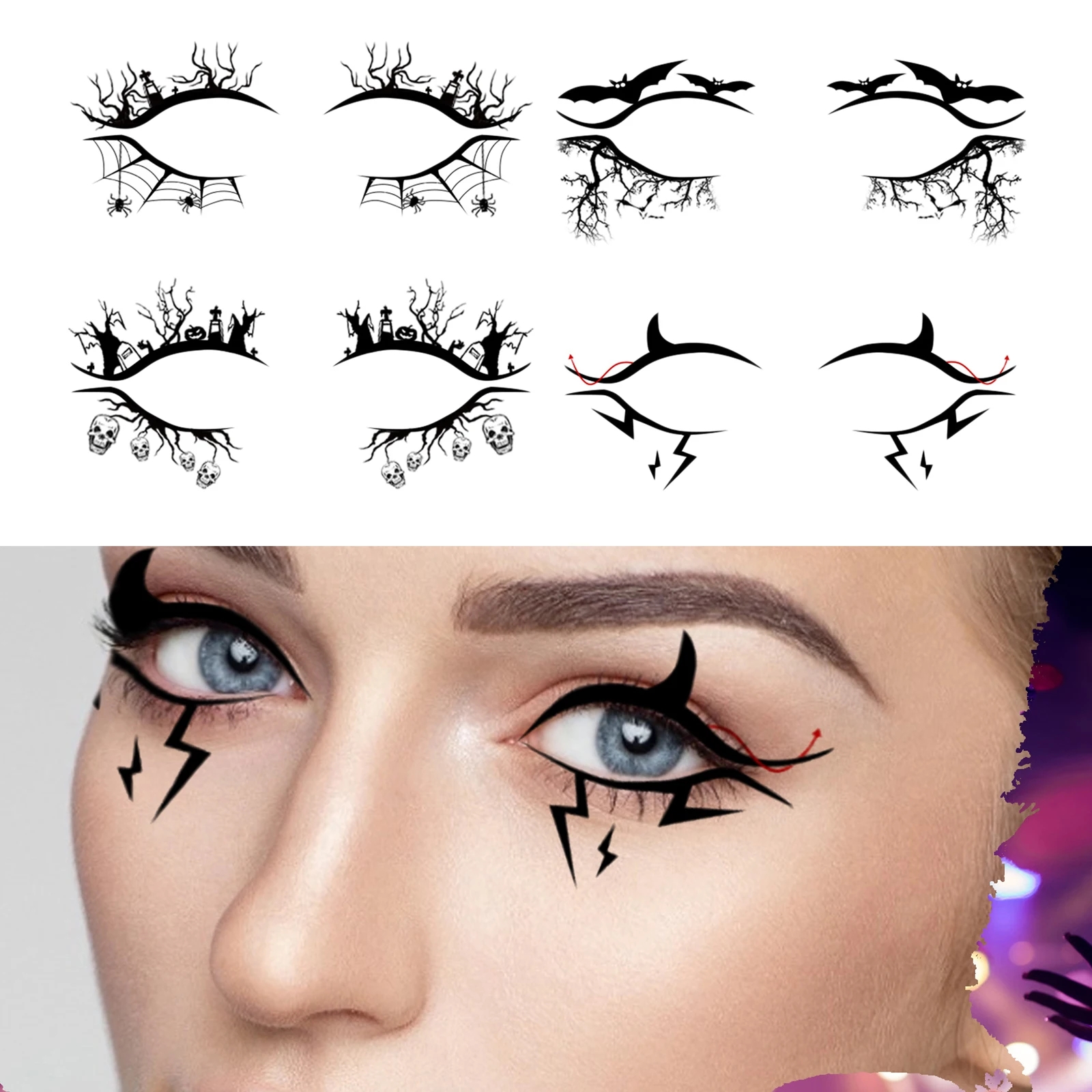 Halloween Eye Makeup Art