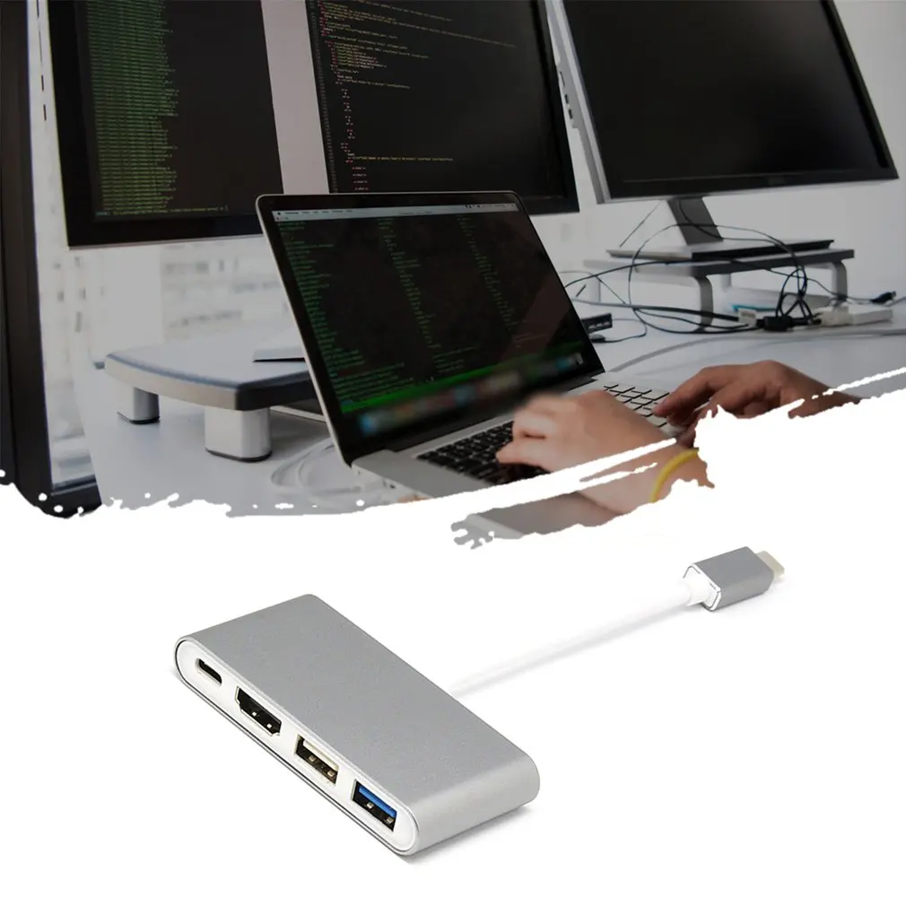 9in1/6in1 Type-C Docking Station With Hdmi Network Card Converter Usb ...