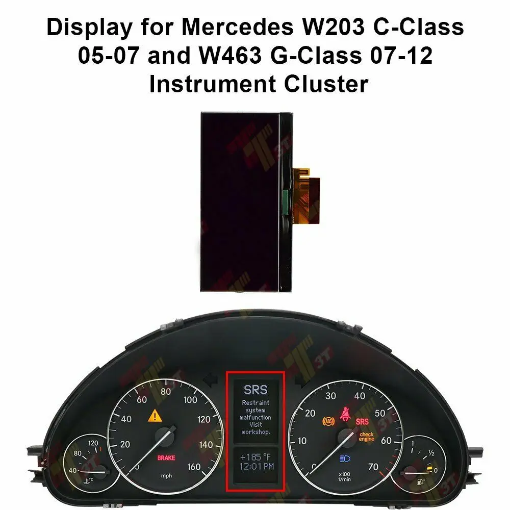 Dashboard-LCD-Display-for-Mercedes-W203-C-Class-05-07-and-W463-G-Glass ...