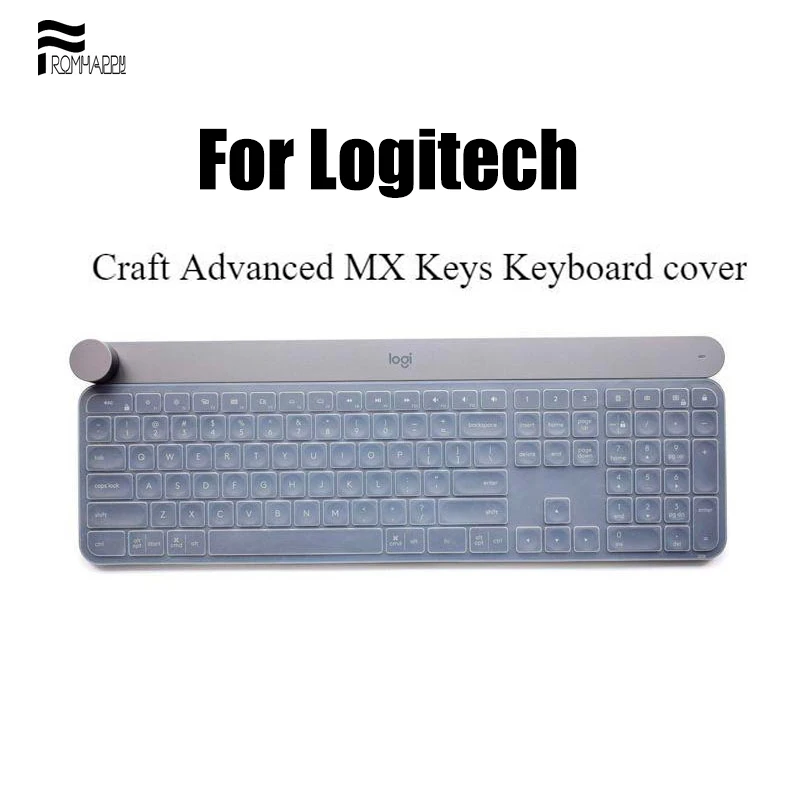 Waterproof Dustproof Clear Transparent Silicone Keyboard Cover ...