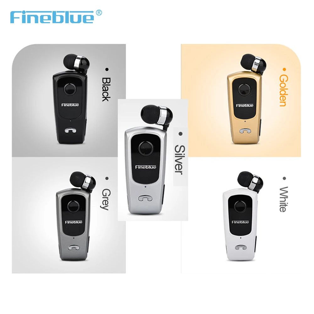 Fineblue F920 Business Earphone Mini Retractable Bluetooth 4.0 Wireless Headset Stereo Headphone ...