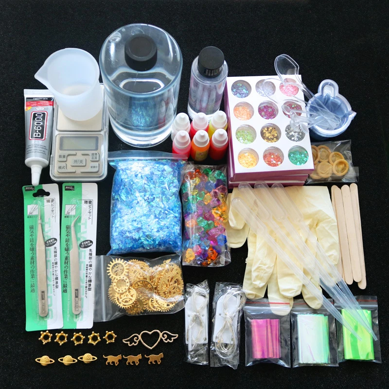 38 Species Sequin Epoxy Resin Craft Filling Materials Colorful ...