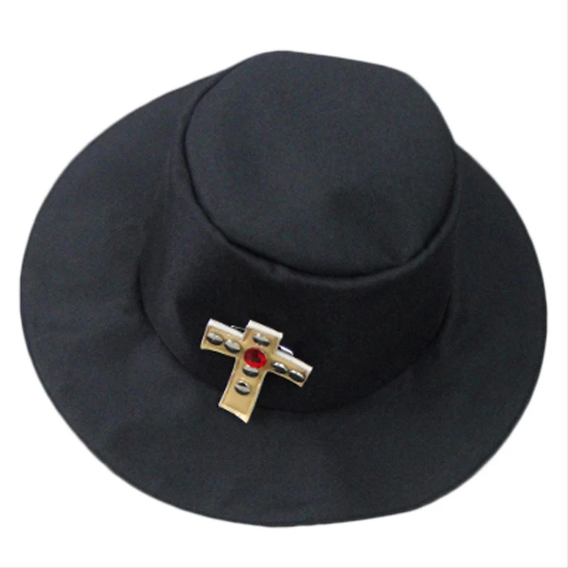 Anime JoJo's Bizarre Adventure Enrico Pucci Cosplay Costume With Hat ...