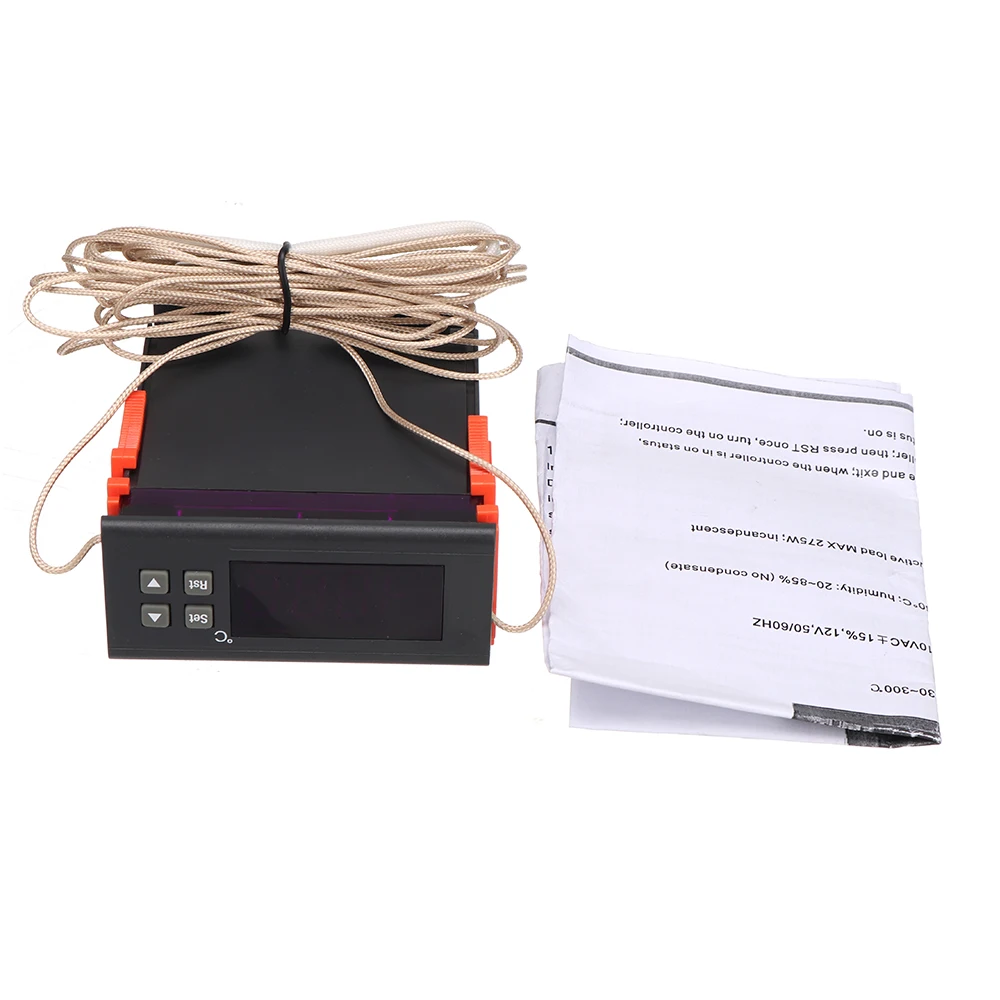 RC-114M-220V-10A-30-300-Degree-Digital-Temperature-Controller-Switch ...