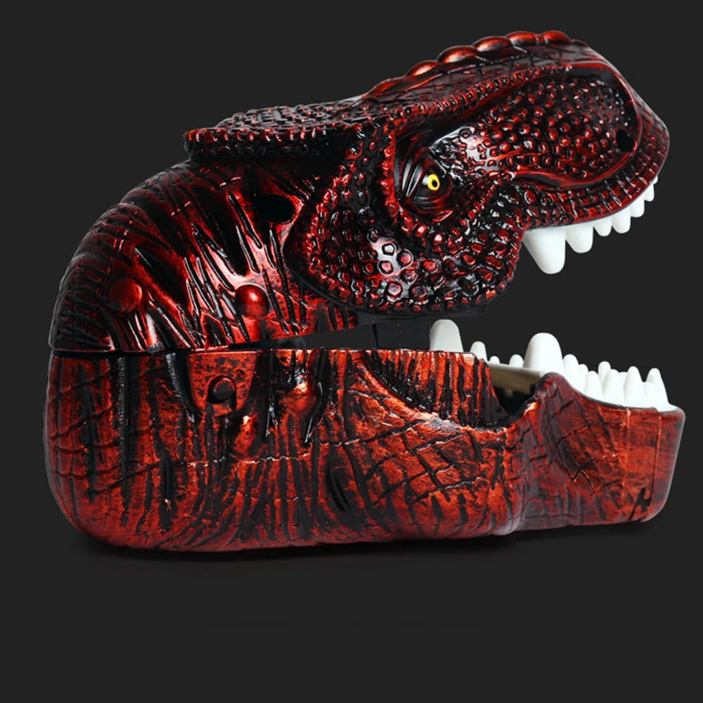 2 in 1 Children Simulation Dinosaurs Head Toy Car Press Ejection Small ...