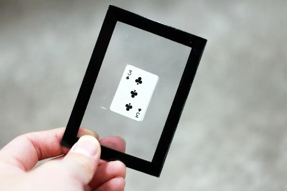 Card Changing Frame Magic Tricks Gimmick Props Stage Close up Magia ...