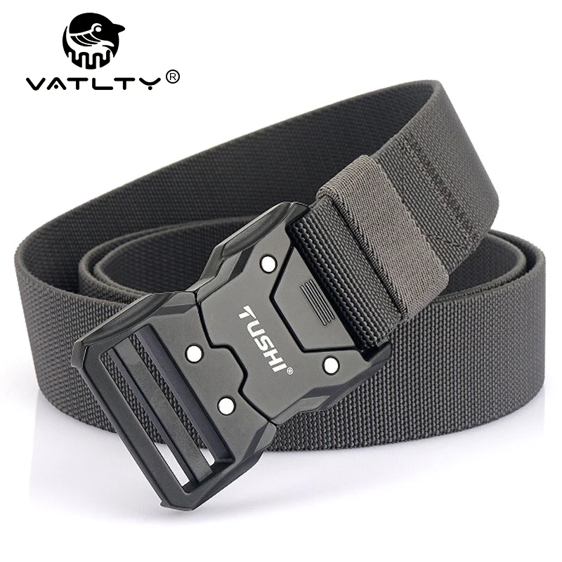 VATLTY-Quick-Release-Elastic-Belt-Men-Hard-Alloy-Buckle-Strong-Real ...
