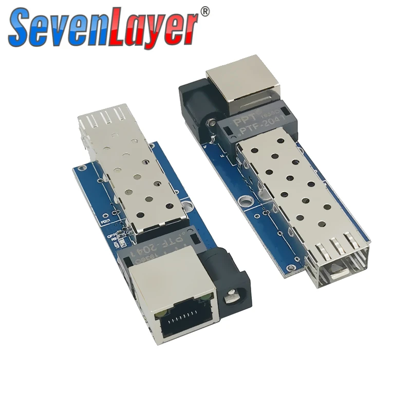 Sfp Media Converter Gigabit Mini10/100/1000mbps Fiber Optical Media ...