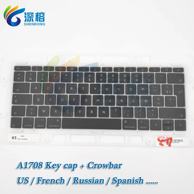 A1708 Keyboard Key Cap White Clip For Macbook Pro 13" Retina Keycap Us ...