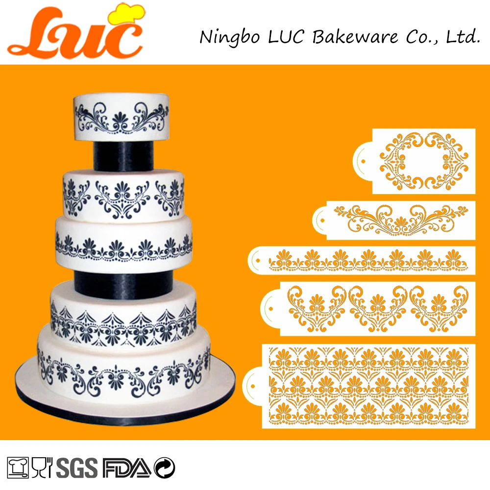 4 Tier Wedding Cake Template