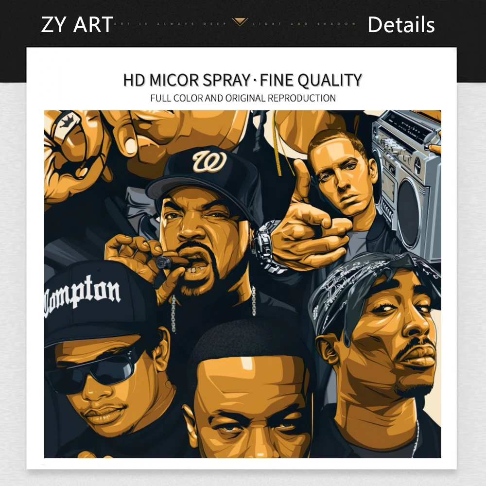 Hip Hop Legends Poster