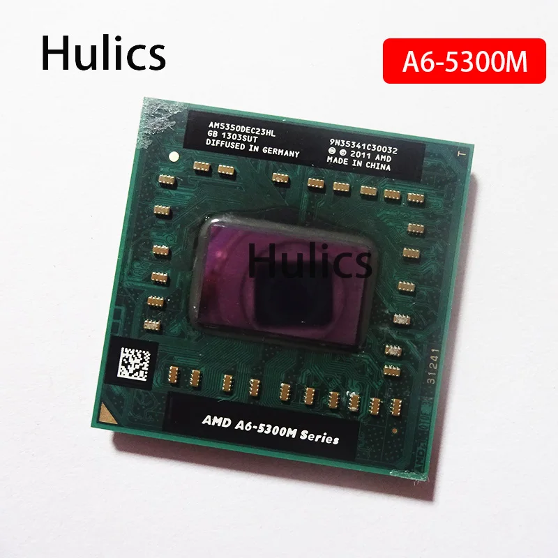 Hulics-procesador AMD A6-5300M A6 5350M A6 5300M AM5350DEC23HL 2,9 GHz ...