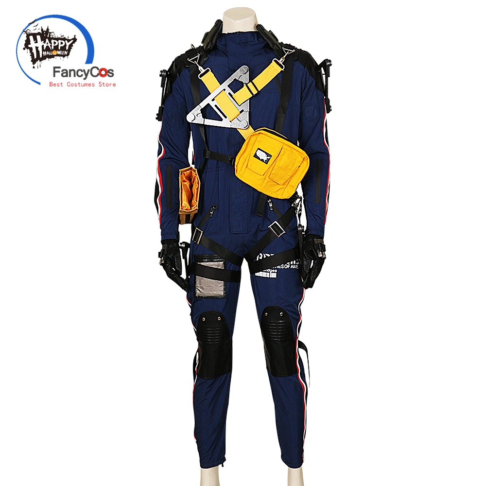 Game Death Cosplay Stranding Sam Bridges Costume Suit Props Adult Men ...