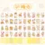 Mohamm 50sheets Mini Decorative Sticker Book Scrapbooking Diy Note ...