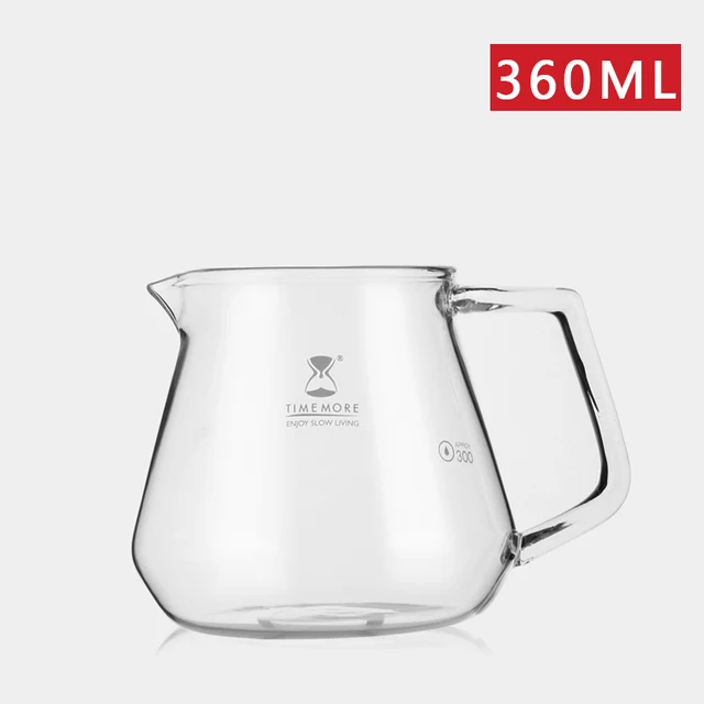 TIMEMORE glass coffee server glass coffee sharing pot coffee pot a ...