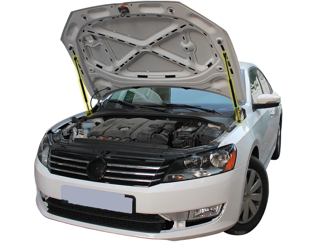 for Volkswagen VW Passat b7 2010 2015 Front Bonnet Hood Modify Gas ...