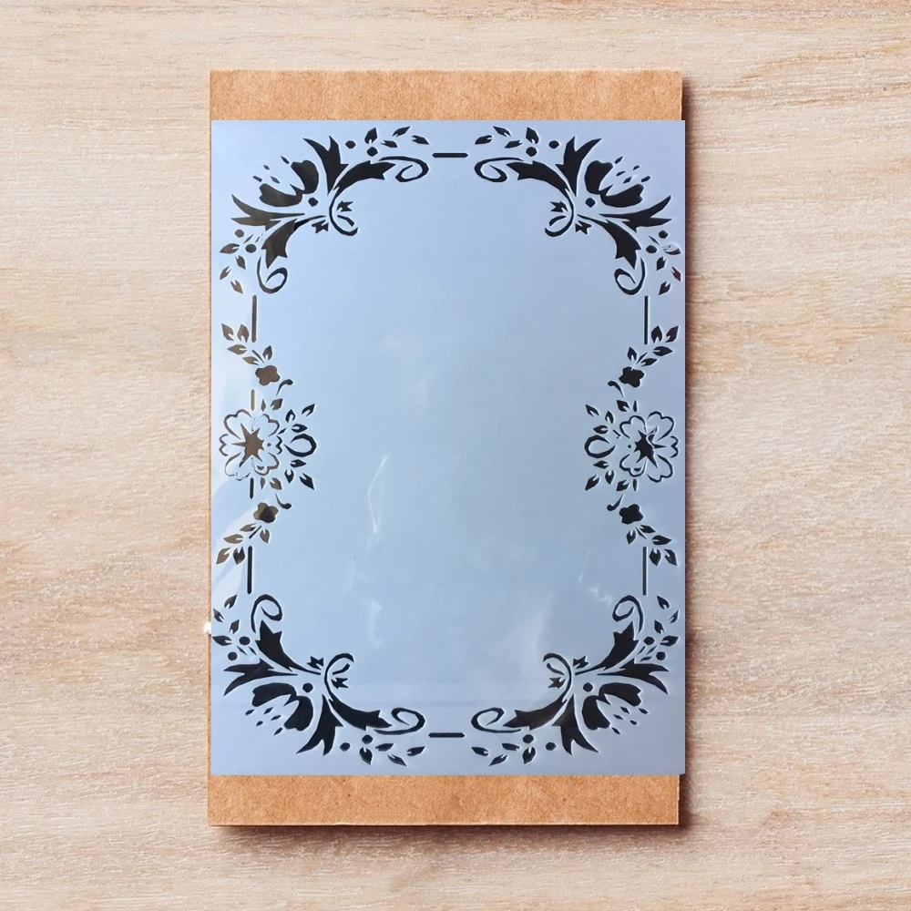 26*18cm Frame Window DIY Layering Stencils Painting Scrapbook Coloring ...