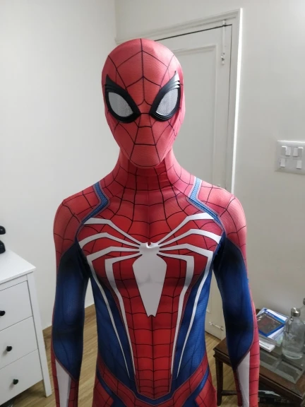 Ps4 Spider Game Insomniac Spider Man Cosplay Costume 3d Print Spandex