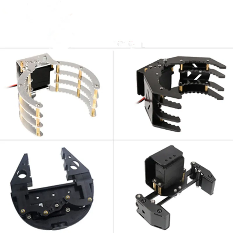 Full Metal Aluminum Alloy Claw Large Gripper Mechanical Claw For Diy ...