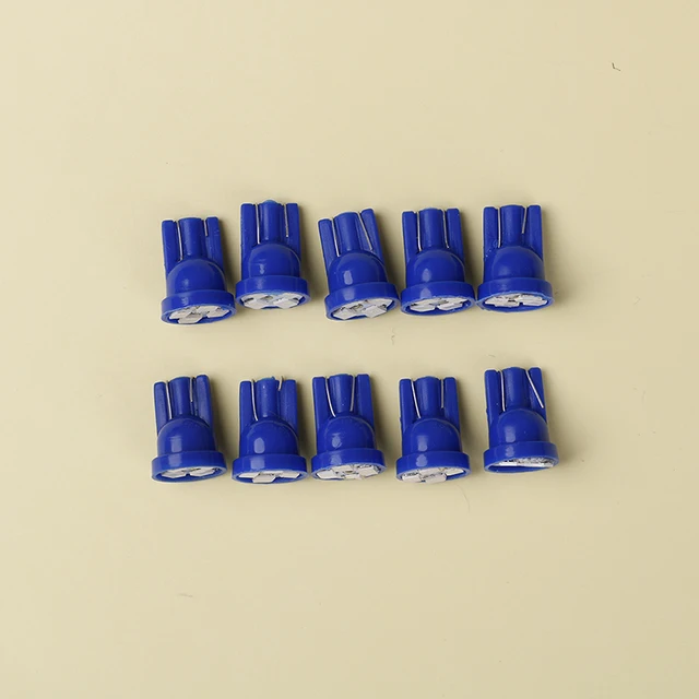 1210 SMD LED 2x T5 3 SMD 1210 LED Bulbs Blue – For Gauge Cluster ...