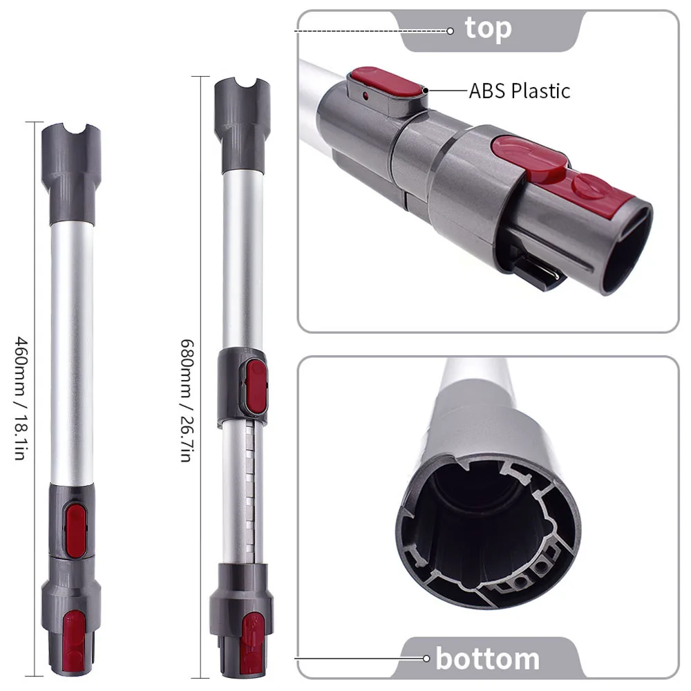 Telescopic Extension Rod Wand Tube Straight Conductive Tube for Dyson ...