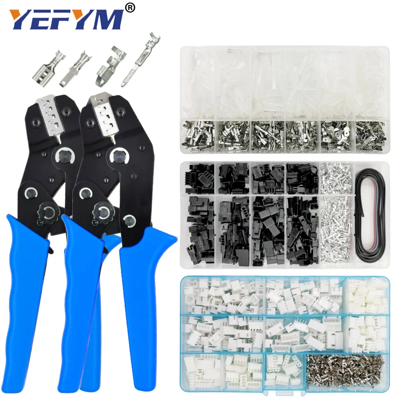 Pince outil - SN-2549 - Boîte d'outils de sertissage SN-48BS - cosse 2.8 4.8 6.3mm XH2.54 SM2.54 ...