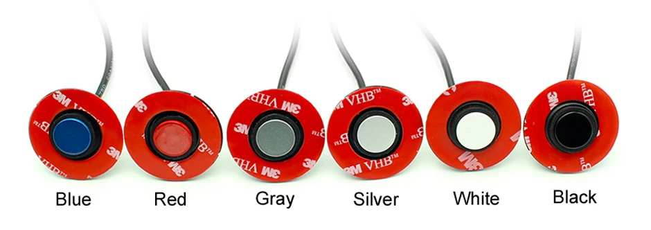 13mm Flat Adjustable Depth Car Parking Sensor System with Backup Radar ...