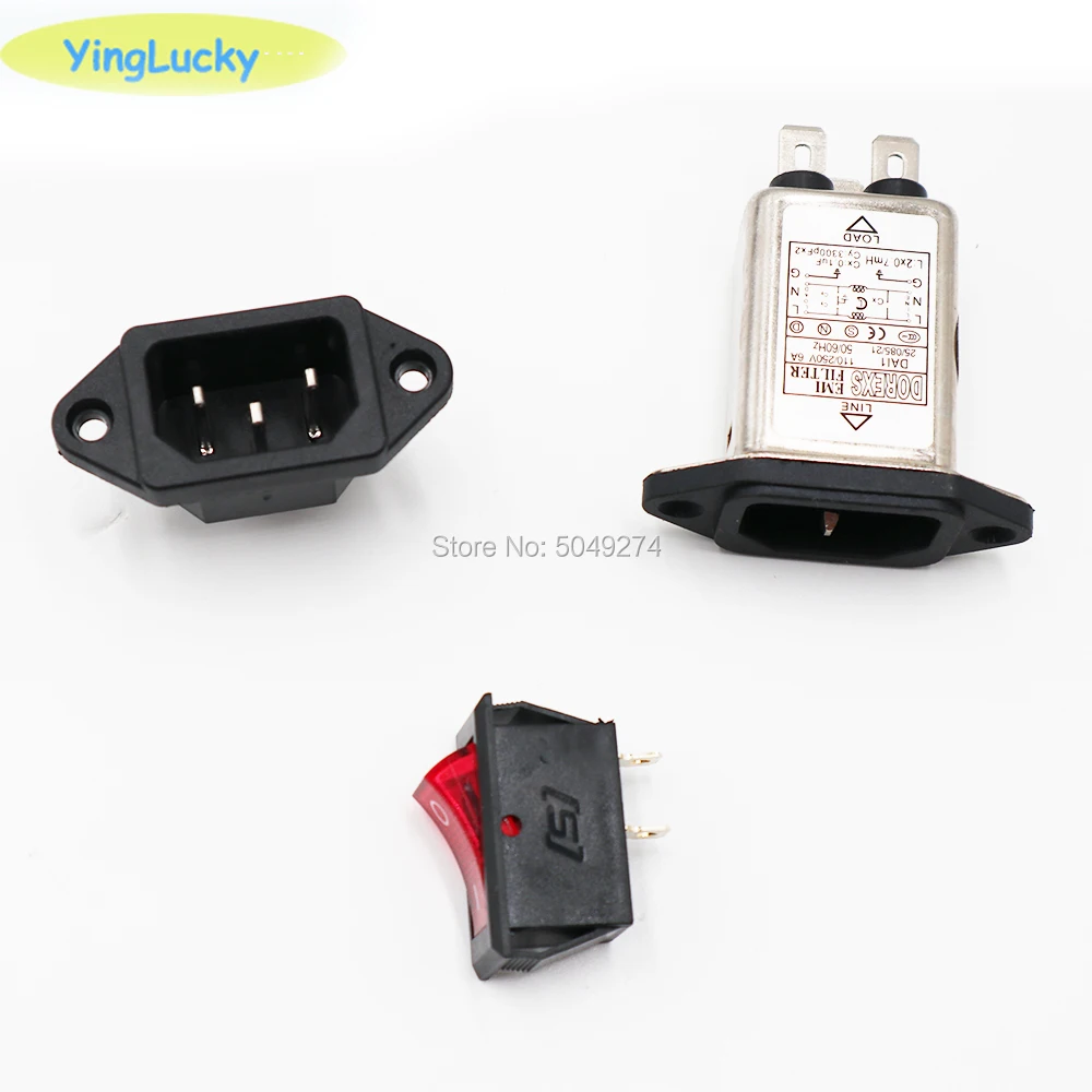 Arcade Power Plug Switch | Arcade Power Switch Fuse | Switch Machine ...