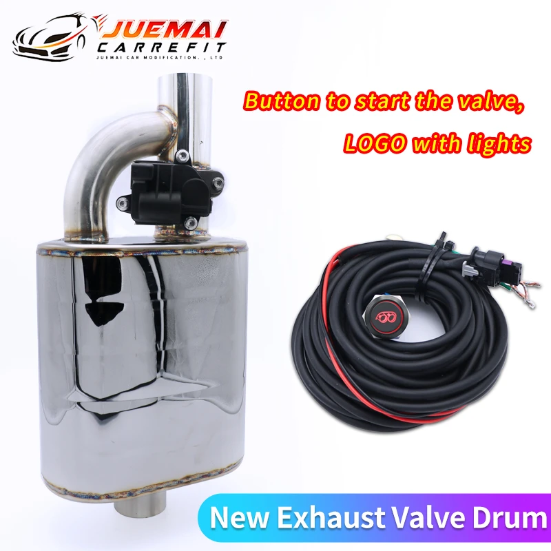 Exhaust Pipe Electric Valve Car Exhaust System Control Exhaust Pipe Kit ...