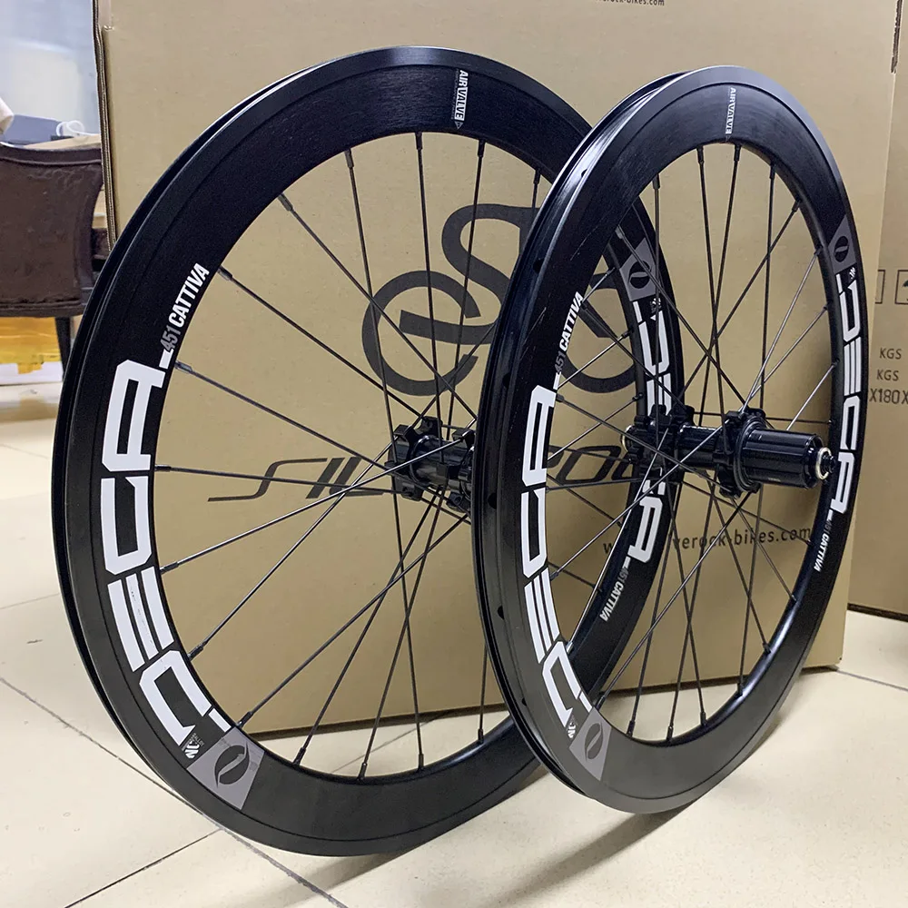 DECA Alloy Wheels 451 20inch 1 1 8 20 406 Disc Brake Straight Pull for NEO AIRA Fnhon Folding MINIVELO Velo Bicycle Wheelset AliExpress