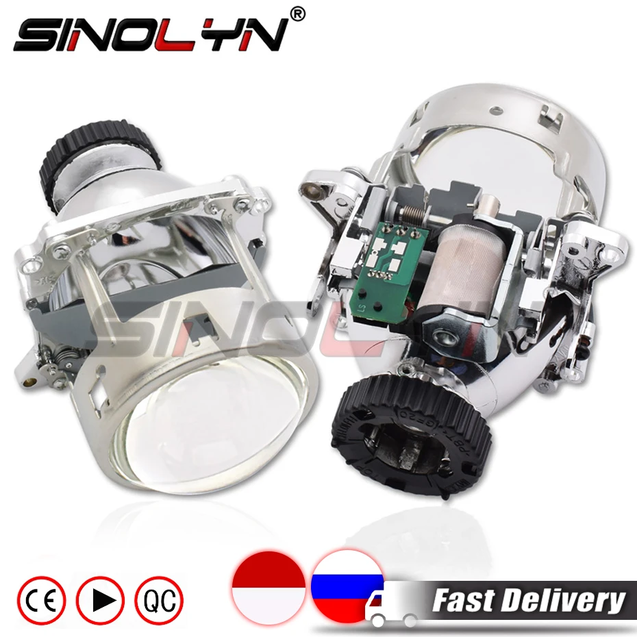 Sinolyn Bi Xenon Lens For Bmw E46 Al M3 E90 X5m E70/audi A3 A4 B8/volvo ...