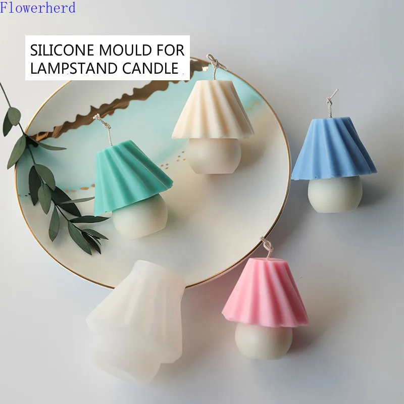 Creative Candlestick Candle Mold New Scented Fondant Mold Cake ...
