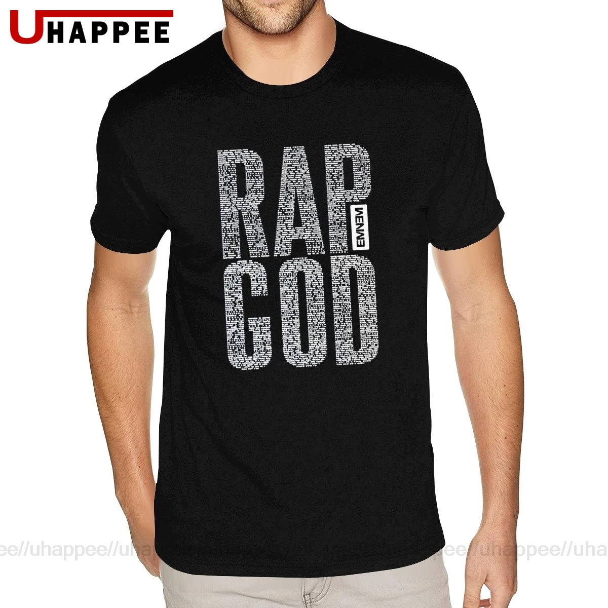 Oversized Eminem Rap God The Rapper Rock Roll T-shirts For Men ...