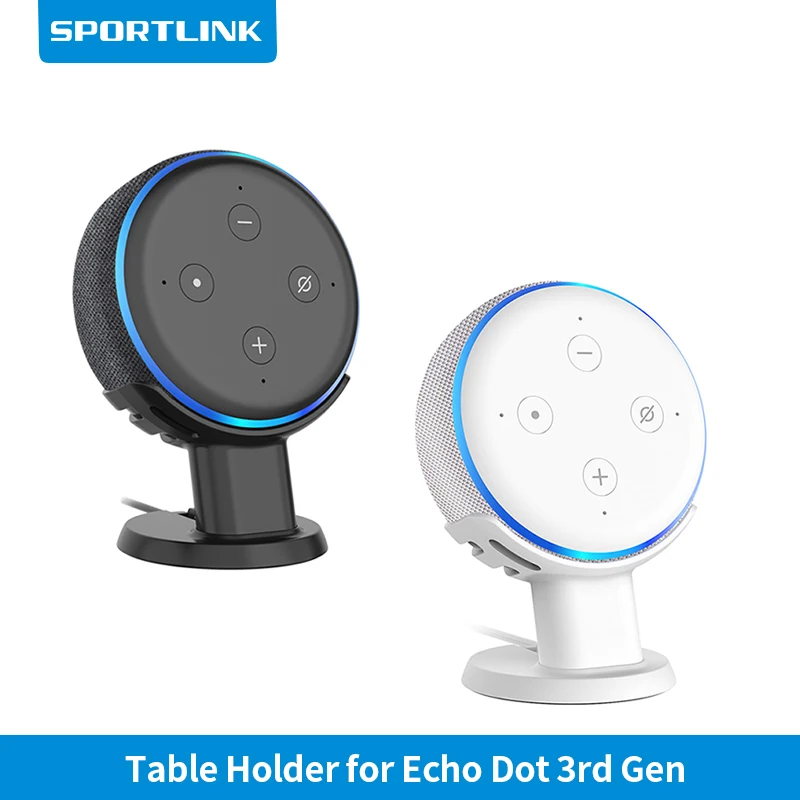 SPORTLINK Desktop Table Holder Pedestal for Alexa Echo Dot 3rd ...