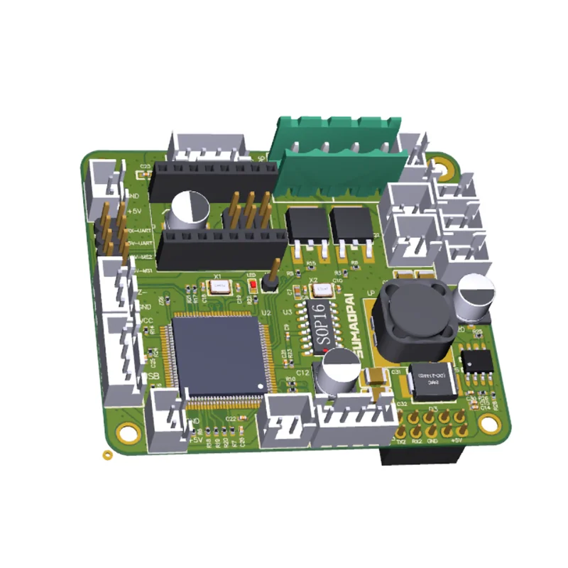 3d Printer Lcd/dlp Light Curing Motherboard 3.5" Touch Screen Tmc2226 ...