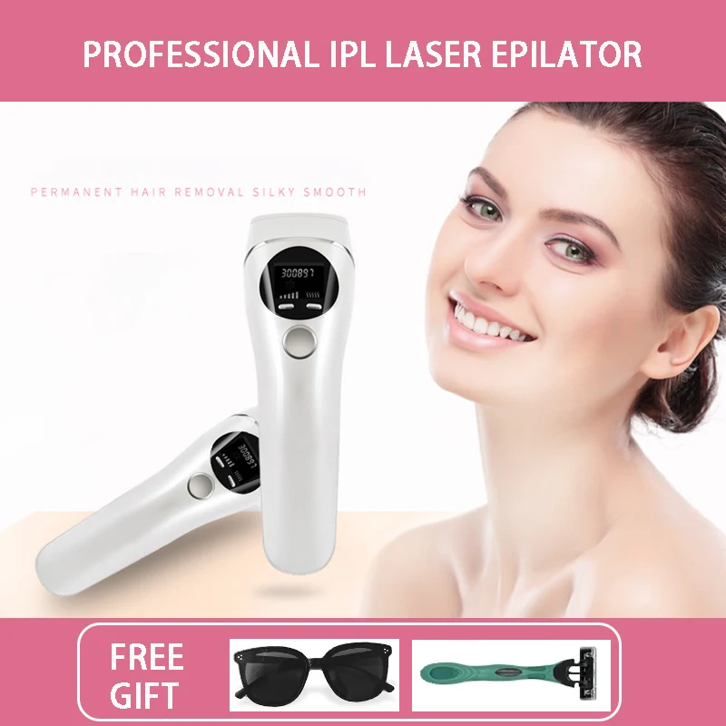 Professional Ipl Epilator Laser Painless Permanent Hair Removal Machine ...