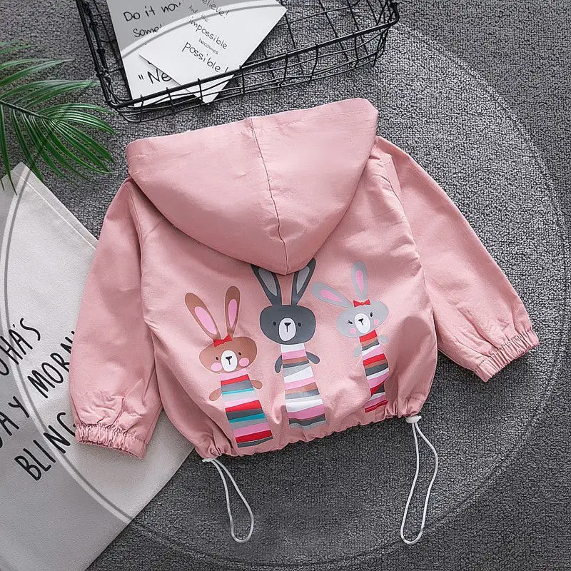 Children's clothing girls spring windbreaker jacket boys middle and ...
