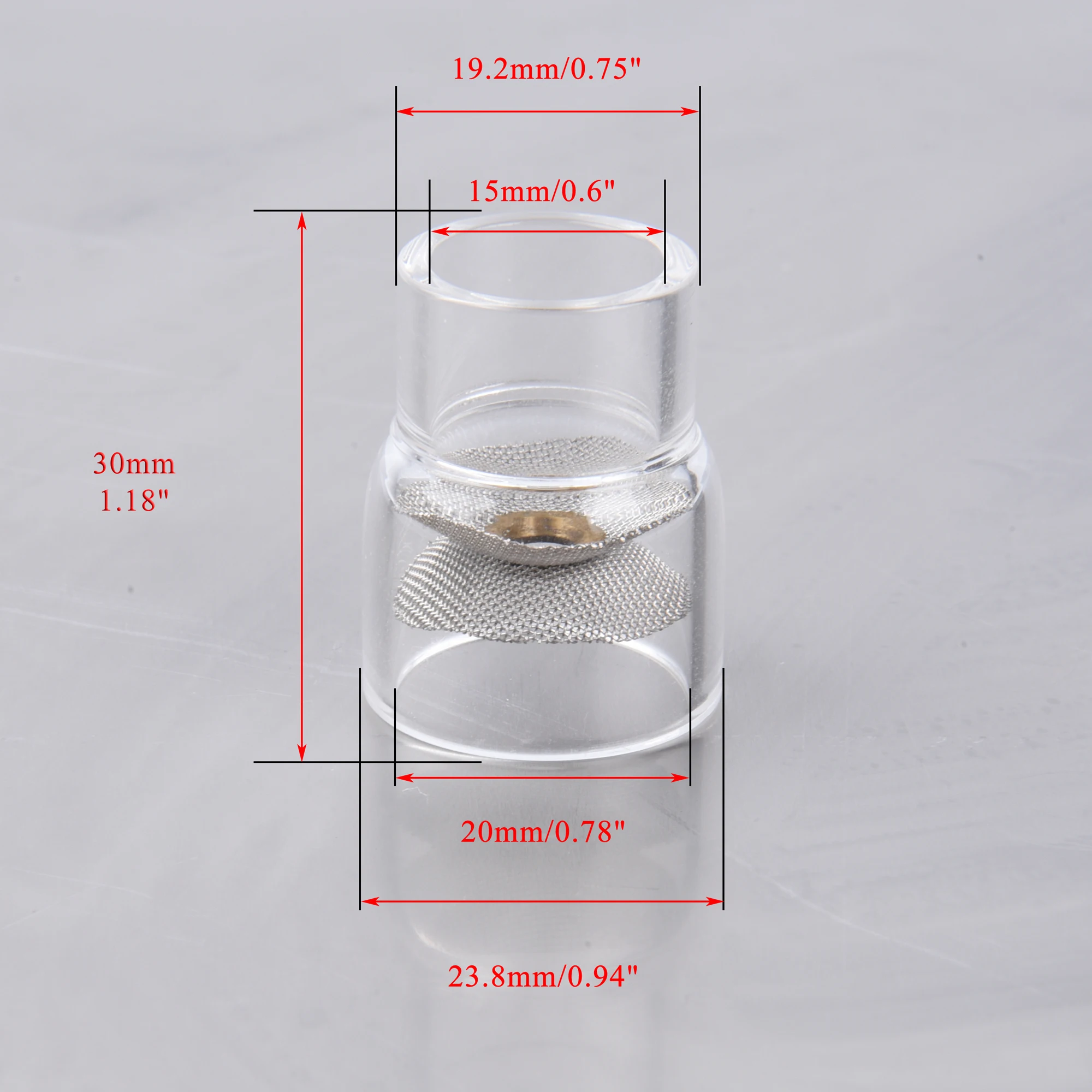 Tig Cups High Quality TIG Collet Body Connector Sizes For WP17 WP18 ...