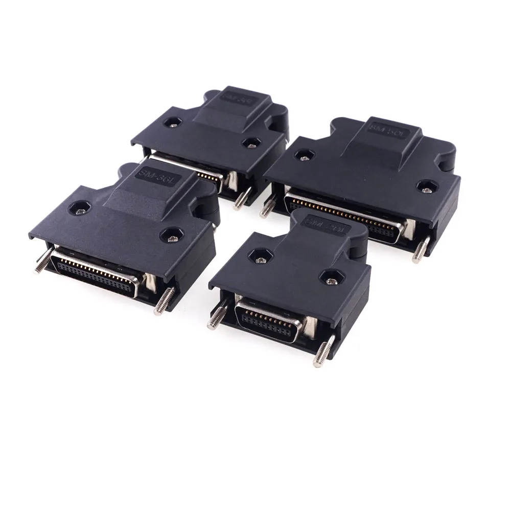 5 Pcs Scsi Connector Mdr 14 Pin 20 26 36 50 Positions Male Plug Servo ...